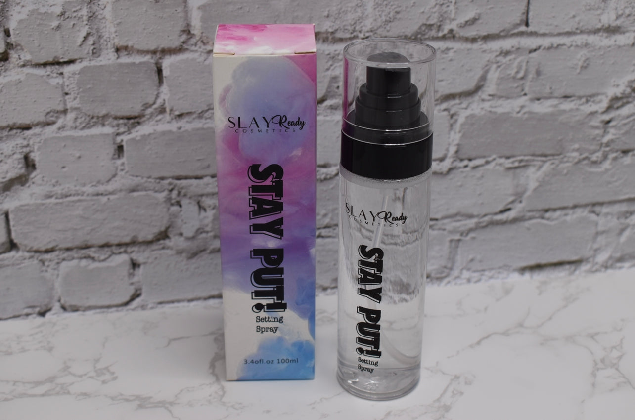 STAY PUT Setting Spray – Slay Ready Cosmetics